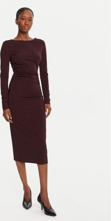 Kaos Coctailkleid Abiti RI1MA002 4005 Dunkelrot Slim Fit