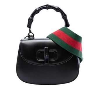 Gucci Pre-owned Vintage Bamboo Satchel - - Pre-owned - Damen - Schwarzk - ONE SIZE