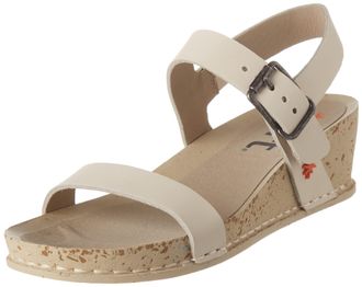 Art Damen 1940 I Imagine Keilsandale, Cremefarben, 42 EU