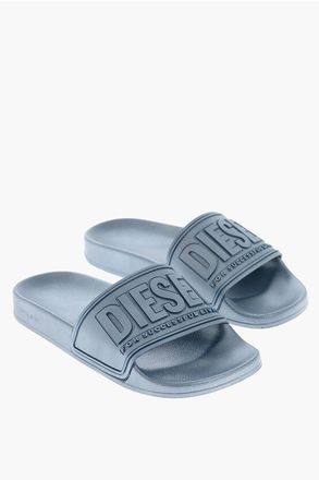 Diesel Rubber Slides SA-MAYEMI With Embossed Logo size 35