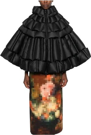 RAXXY 3D Diamond Daunen Cape - - Jackets - Damen - Schwarzk - S