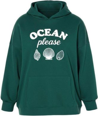 STUDIO UNTOLD Sweatshirt Hoodie oversized Statement Print Stick Kapuze