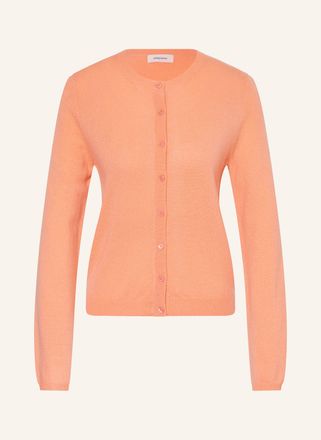 Darling Harbour Darling Harbour Strickjacke Aus Cashmere orange