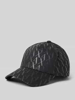 A|X Armani Exchange Basecap mit Logo-Print und verst&auml;rktem Schirm