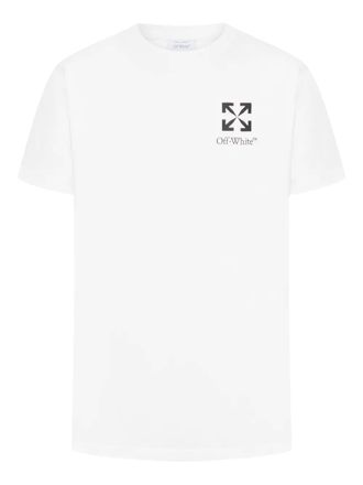 Off-white t-shirt à logo Arrow - Blanc