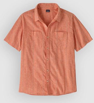 Patagonia Back Step Hemd coal orange
