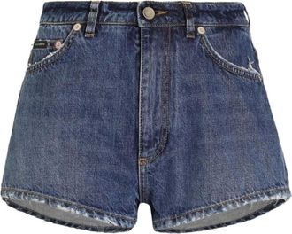 Dolce & Gabbana Femme, Shorts, Bleu, Taille: 36 FR Denim Shorts