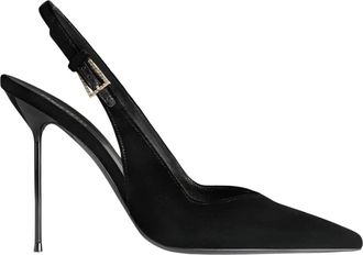 PARIS TEXAS Lidia 105 Slingbacks mit Schnalle - - Shoes - Damen - Schwarzk - 39 EU