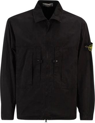Stone Island Homme, Vestes, Noir, Taille: XL Light Jacket