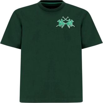 La Martina Homme, Tops, Vert, Taille: 2XL Mcr008 Js409-03183 T-Shirt