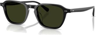 Oliver Peoples unisex, Accessoires, Noir, Taille: 50 MM Lunettes de soleil Emryn