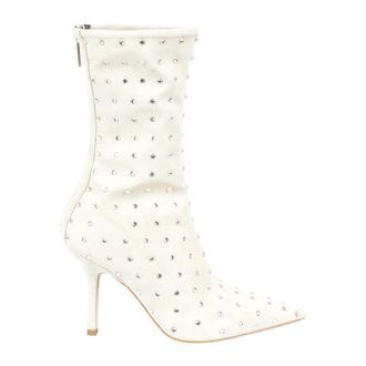 PARIS TEXAS Elegante Mama Stiefelette - - Shoes - Damen - Beige - 37 1/2 EU