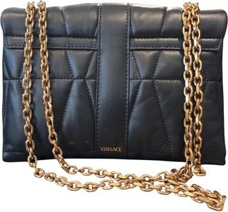 Versace Mini sac port&eacute; &eacute;paule Kleio - Femme - Sacs - Noir - Taille: ONE Size