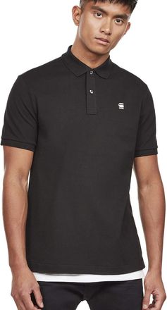 G-Star G-Star RAW Dunda Poloshirt S/S f&uuml;r Herren, Dk Black (6484)., XL