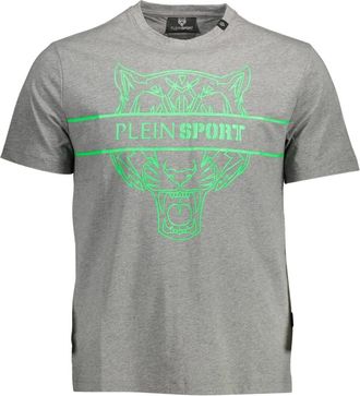 Plein Sport Homme, Sport, Gris, Taille: XL Tips112 T-shirt