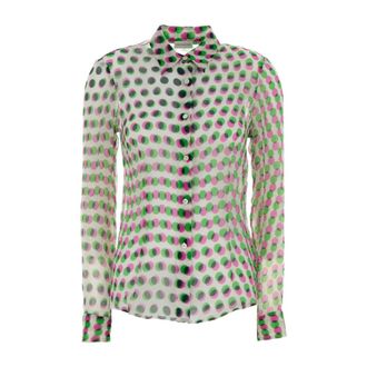 Dries Van Noten Femme, Blouses et Chemises, Multicolore, Taille: 42 FR Cloudy Shirt