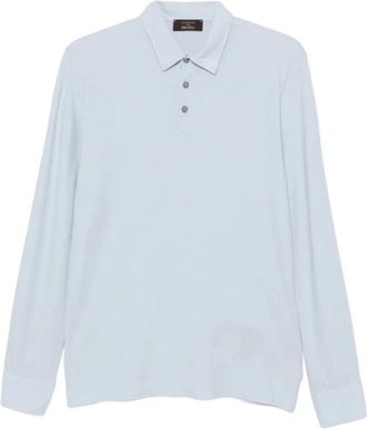 Zanone Homme, Tops, Bleu, Taille: 3XL Polo