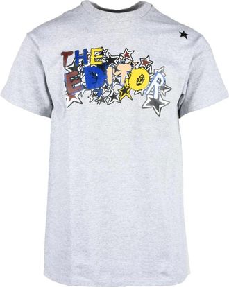 The Editor Homme, Tops, Gris, Taille: XL T-Shirt