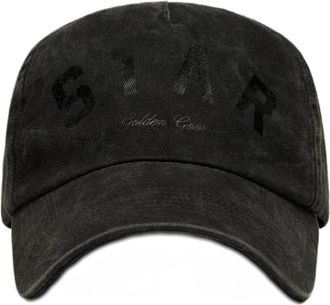 Golden Goose Homme, Accessoires, Noir, Taille: ONE Size Casquette de baseball Star