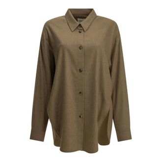 Khaite Goya Casual Hemd - - Blouses & Shirts - Damen - Braun - XS