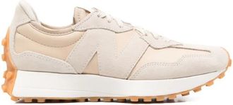 New Balance Low-Top Sneaker - Sleek Rosa Sneakers With Textured Overlays - Gr. 7_5 - in Beige - f&uuml;r Damen