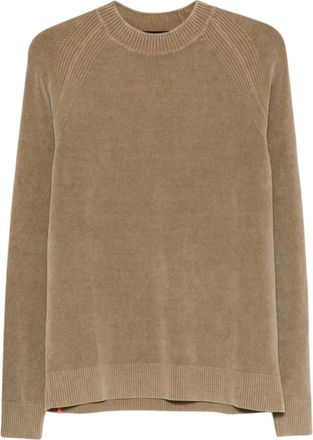 Roberto Ricci Design Rundhalsstrickpullover - - Knitwear - Herren - Beige - S