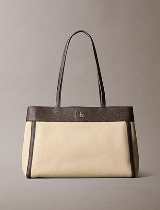 Calvin Klein Sac cabas en toile de coton
