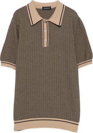 Tagliatore Patterned Polo Shirt