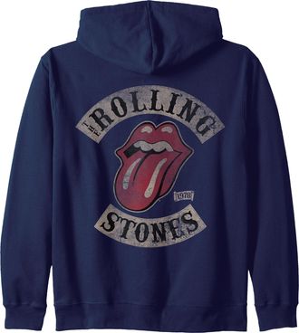 THE ROLLING STONES Offizielles The Rolling Stones Vintage Tour 1978 Navy Blau Kapuzenjacke
