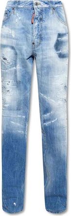 Dsquared2 Jean Droit - Clair D&eacute;lav&eacute;