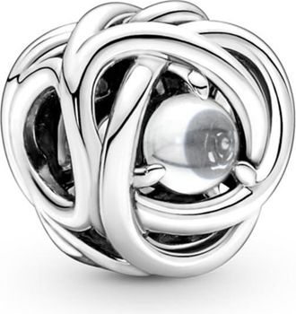 Pandora Charm Ewigkeitskreis Silber, Zirkonia 790064C01