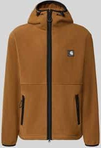 Carhartt Work in Progress Fleecejacke mit Label-Patch Modell Blevin