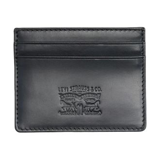 Levi's Porte-cartes en cuir - Homme - Accessoires - Noir - Taille: ONE Size