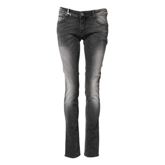 Acht Low Waist Skinny Denim Jeans - - Jeans - Damen - Grau - W30