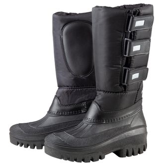 Pfiff Pfiff Kinder Damen Thermo Winterstiefel, Stallstiefel Winter Stiefel, Schwarz, Schwarz, 32