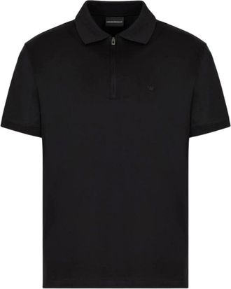 Emporio Armani Homme, Tops, Noir, Taille: XL Polo