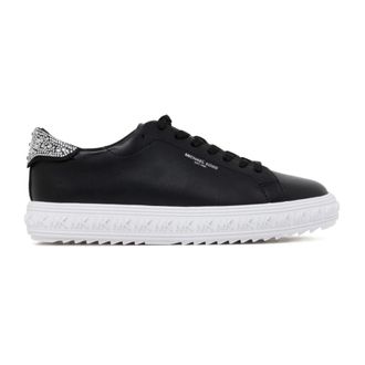 Michael Kors Schwarze Low Top Kristall Sneakers - - Shoes - Damen - Schwarzk - 36 EU
