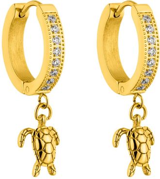 Purelei Makena Creole mit Zirkonia Steinen