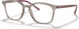 Ray-Ban Rb7185 Bordeaux Fassung Klar Glas Polarisiert 50-18