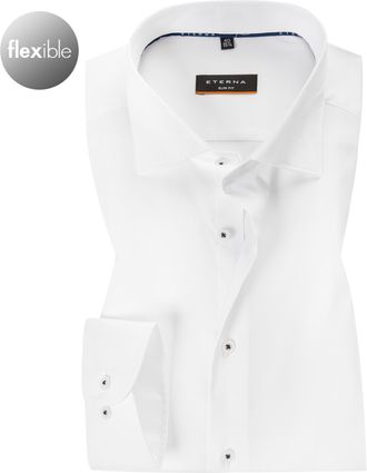 Eterna Herren Hemd weiß Slim Fit