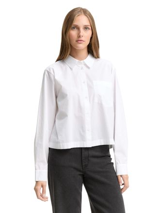 Tom Tailor Damen 1047611 Bluse, 20000-White, XL