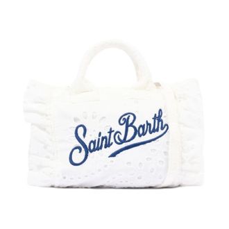 MC2 Saint Barth Vanity Mini Volant Bag - - Bags - Damen - Wei&szlig; - ONE SIZE