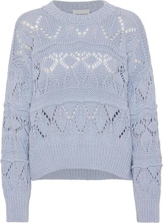 Americandreams Americandreams, Femme, Pulls, Bleu, Taille: 42 FR Cassie Cotton Pullover