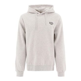 A.P.C. A.p.c., Homme, Sweatshirts et sweats &agrave; capuche, Gris, Taille: M Sweat Gris avec Capuche &agrave; Cordon