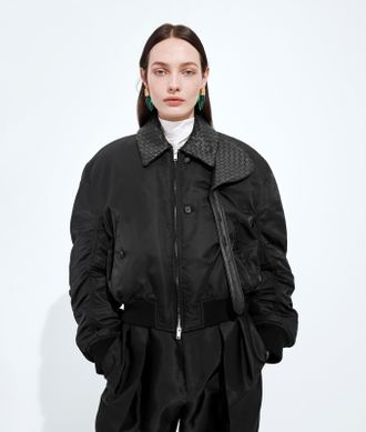 Bottega Veneta Bomber En Nylon Matelass&eacute; - Bottega Veneta