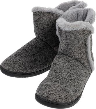 Beaupretty Pantoufles DInt&eacute;rieur Antid&eacute;rapantes pour Hommes Bottes DHiver Chaudes Doublure Confortable en Coton Taille 43-44 Couleur Grise Semelle R&eacute;sistante pou