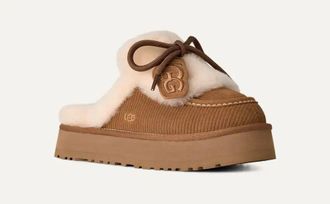 UGG Shearling-Lined Slipper - Chestnut