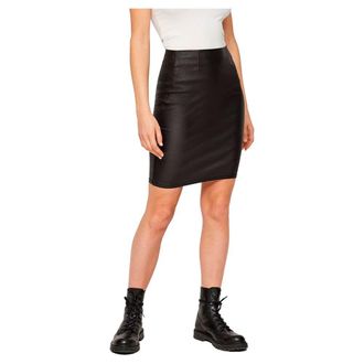 Pieces NOS Damen 17092820 Rock, per Pack Schwarz (Black Black), Small (Herstellergr&ouml;&szlig;e: S)