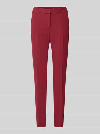 HUGO BOSS Schmale Hose mit Label-Detail Modell Hagonia-1