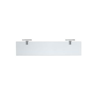 Duravit Glasablage Karree, Ablage Bad, Wandmontage, 60 cm, Chrom, 0099501000